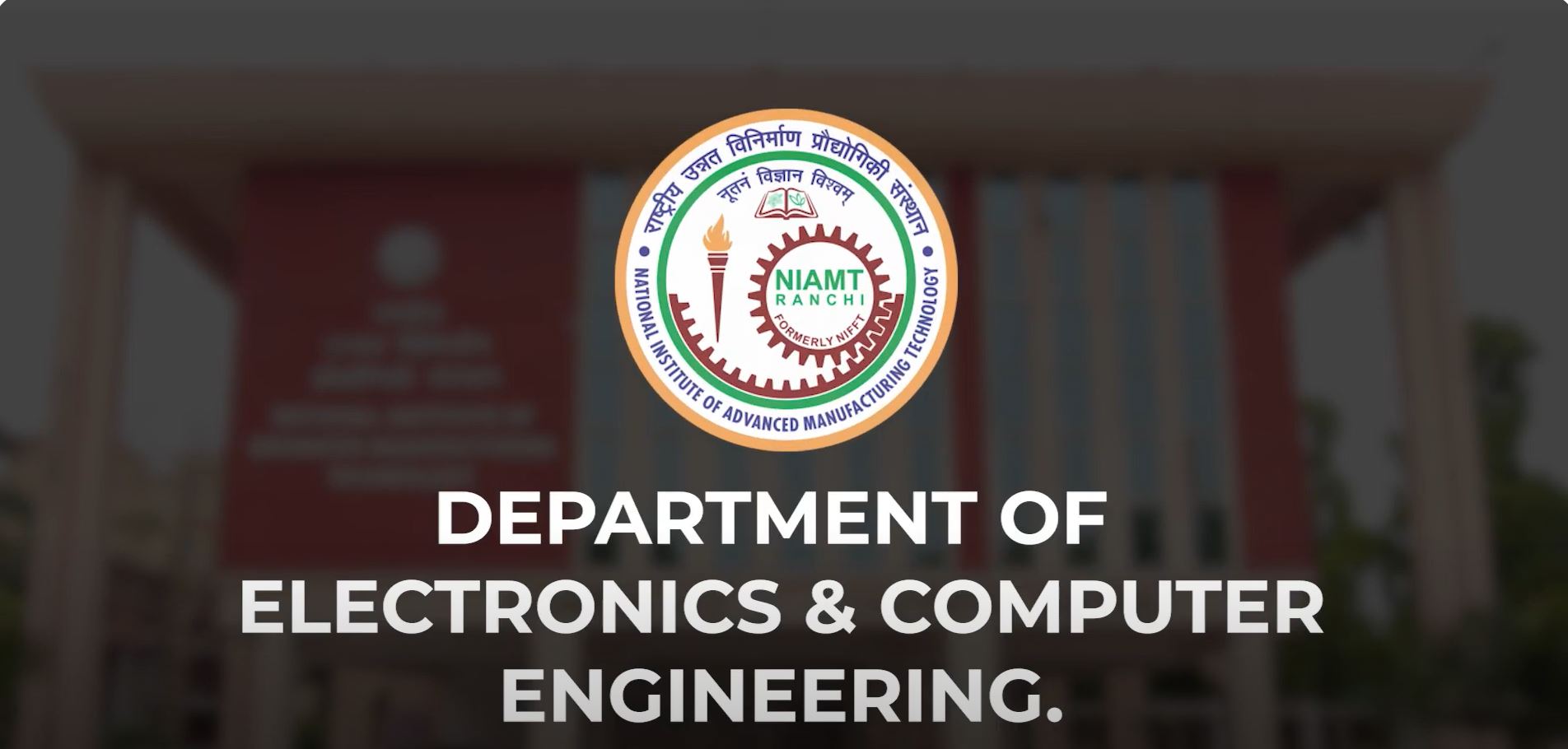 About Department-National Institute of Foundry & Forge Technology ...